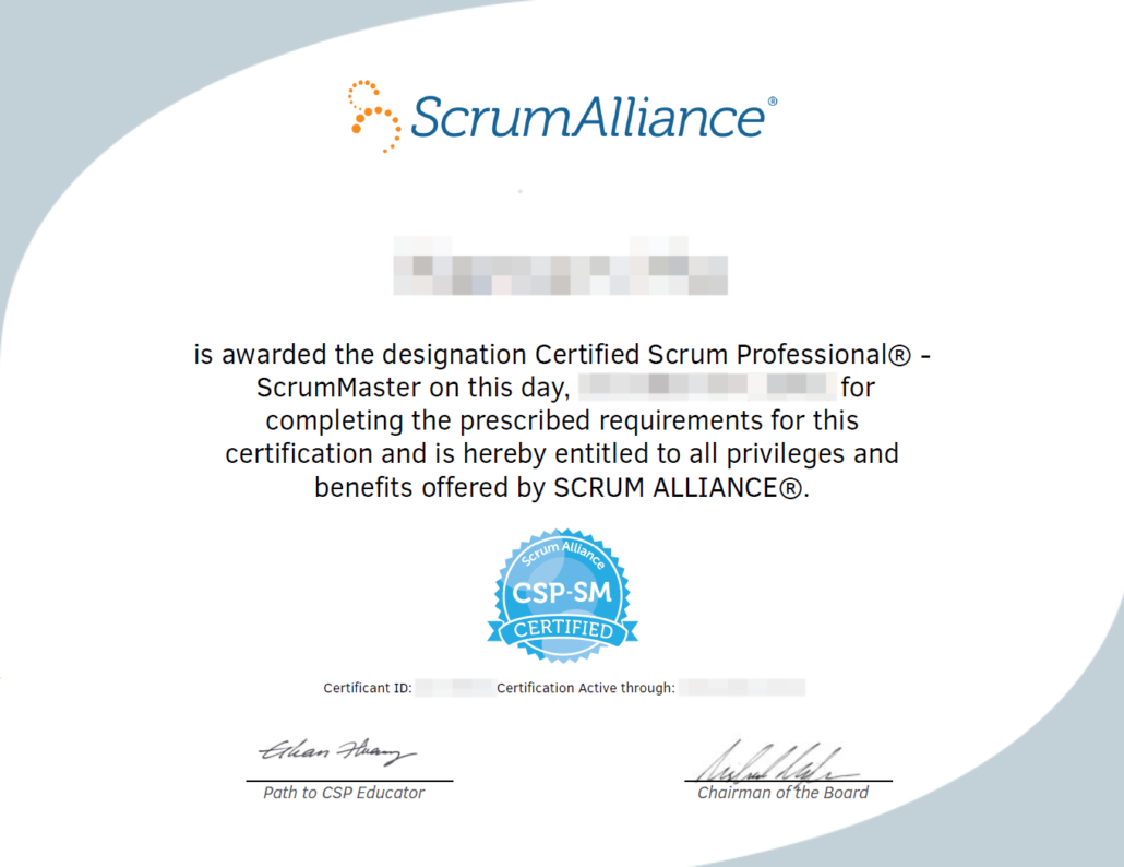 专家级Scrum Master(CSP-SM)认证内训 - Scrum中文网